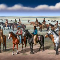 The Impact of Horses on Plains Tribes