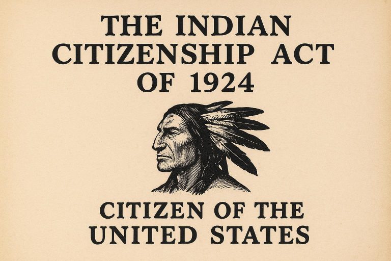 The Indian Citizenship Act of 1924